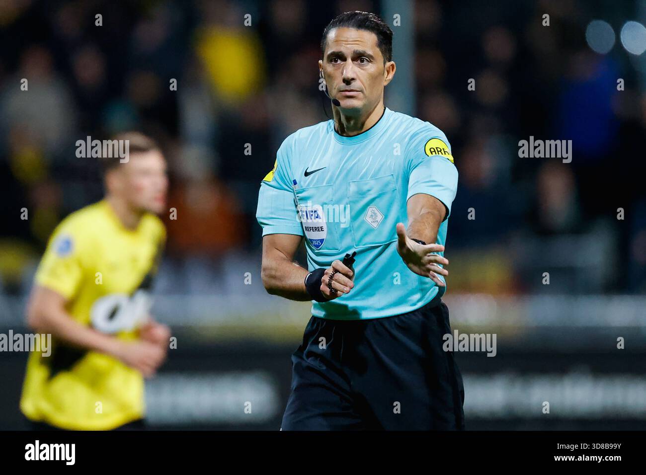 Rotterdam - Referee Serdar Gozubuyuk looks on prior during the ...