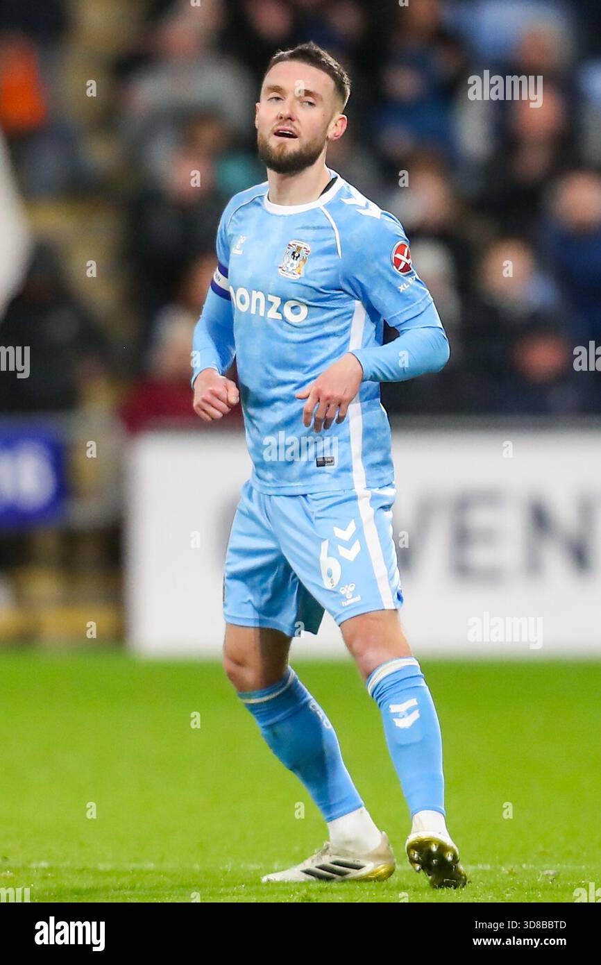 Matt Grimes Of Coventry City during the Coventry City v Charlton ...