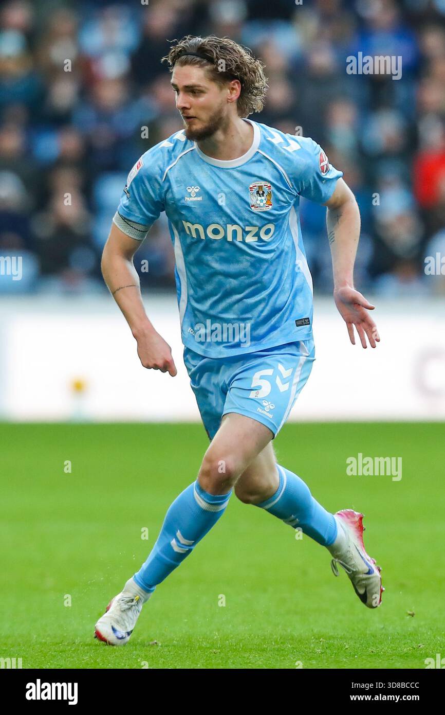 Jack Rudoni Of Coventry City during the Coventry City v Charlton ...