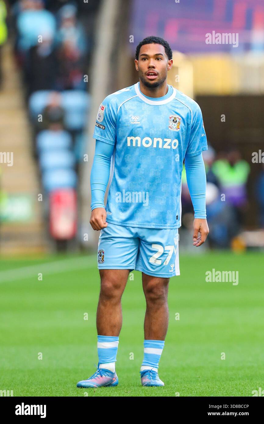 Milan van Ewijk Of Coventry City during the Coventry City v Charlton ...