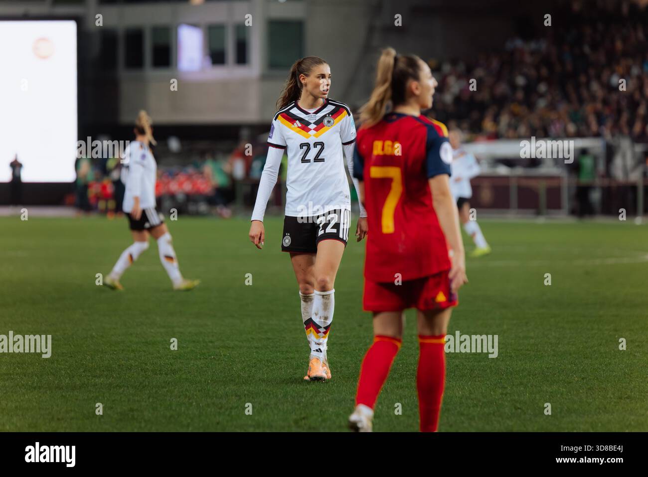 Kaiserslautern, Germany, November 28th 2025 Jule Brand (#22 - Germany ...