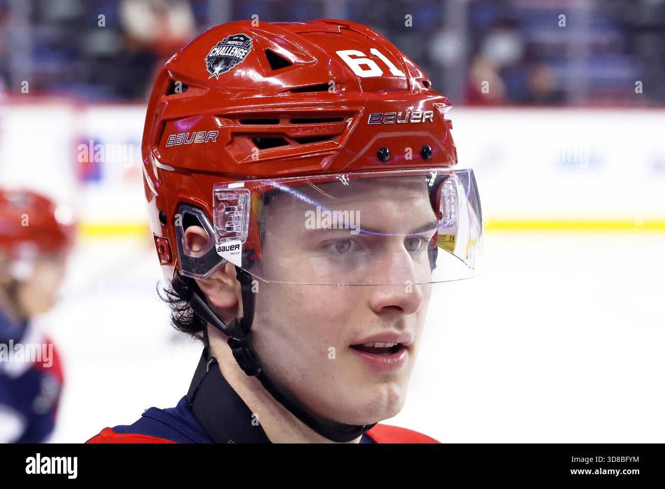 Windsor Spitfires LW Ethan Belchetz during a junior hockey top ...