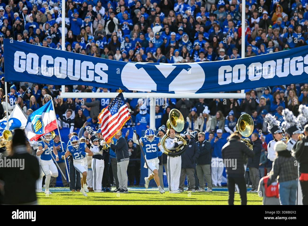 PROVO, UT - NOVEMBER 29: during a game between the UCF Knights and BYU ...