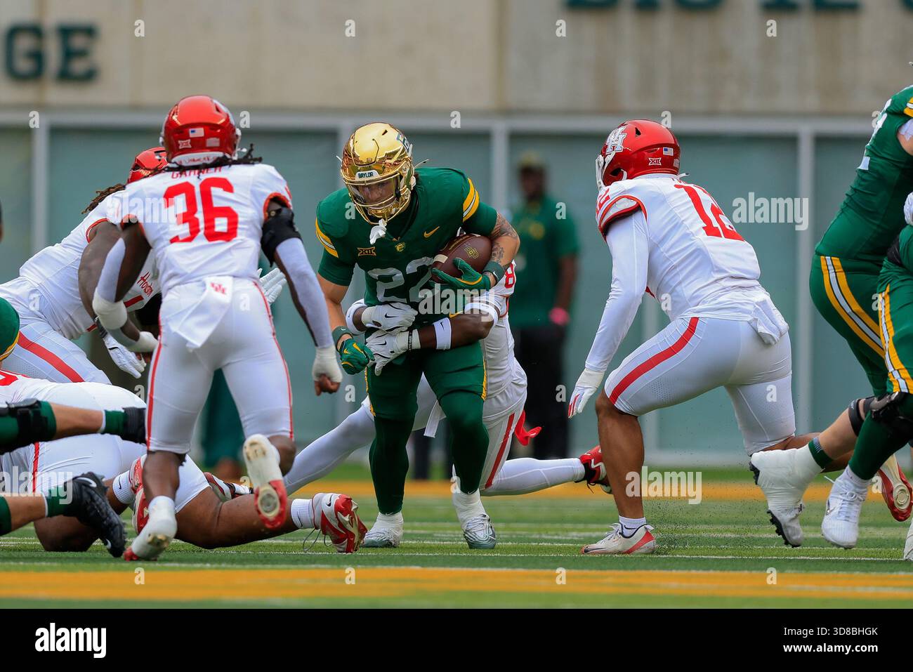 WACO, TX - NOVEMBER 29: Baylor Bears running back Caden Knighten (22 ...