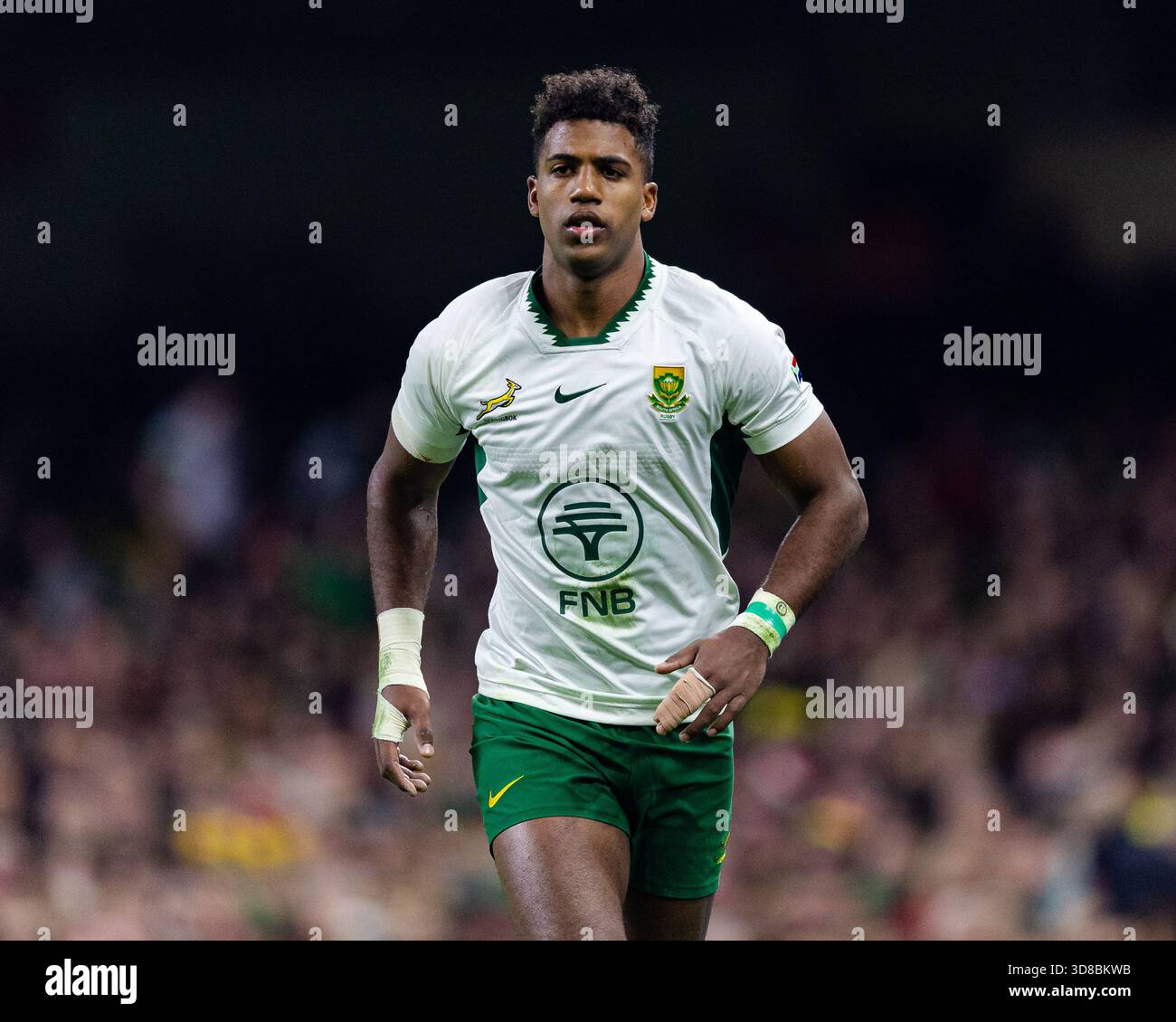 Cardiff, Wales, UK, 29 November 2025. Canan Moodie of South Africa ...