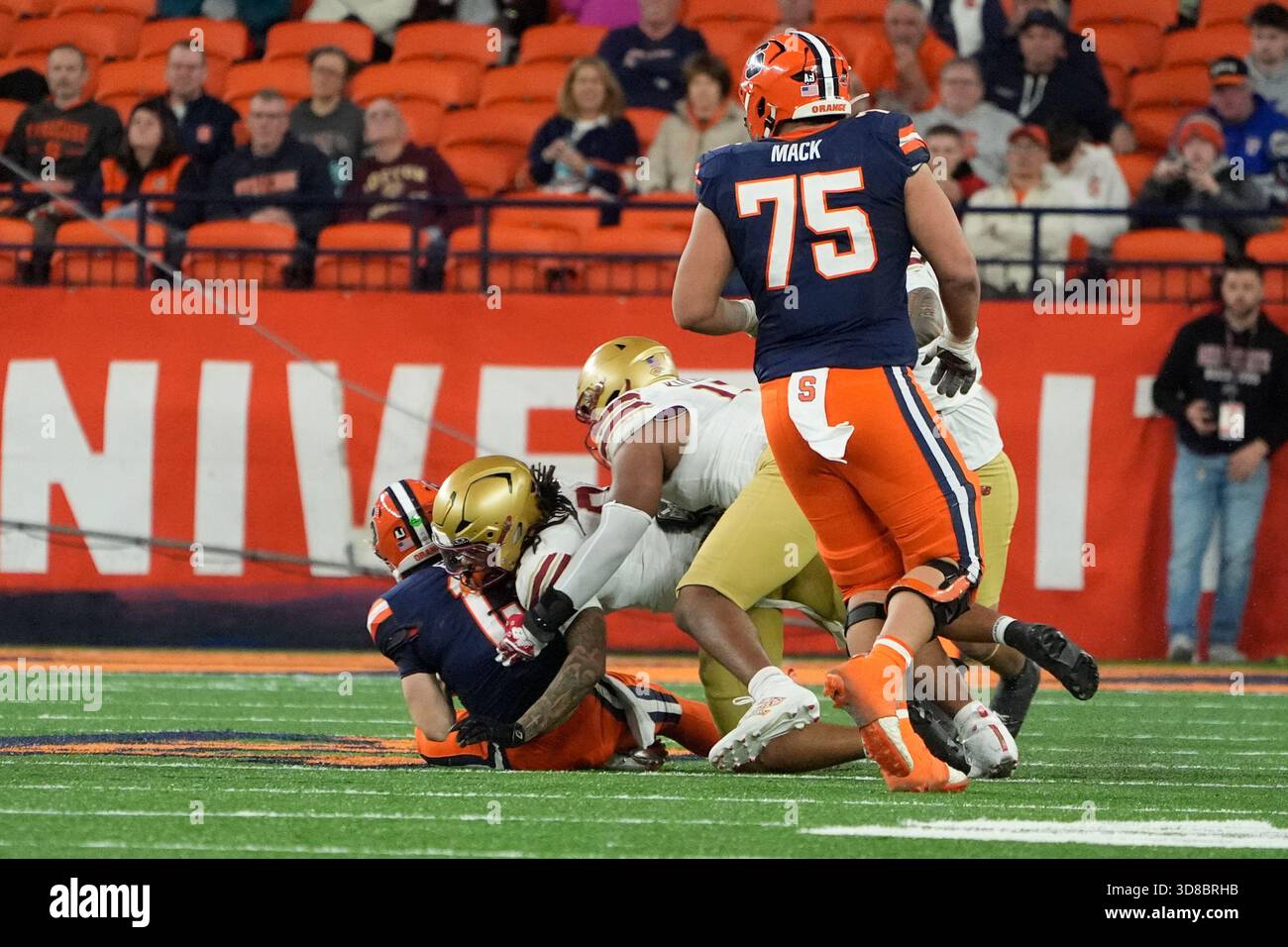 SYRACUSE, NY - NOVEMBER 29: Boston College Eagles Defensive Back Omar ...