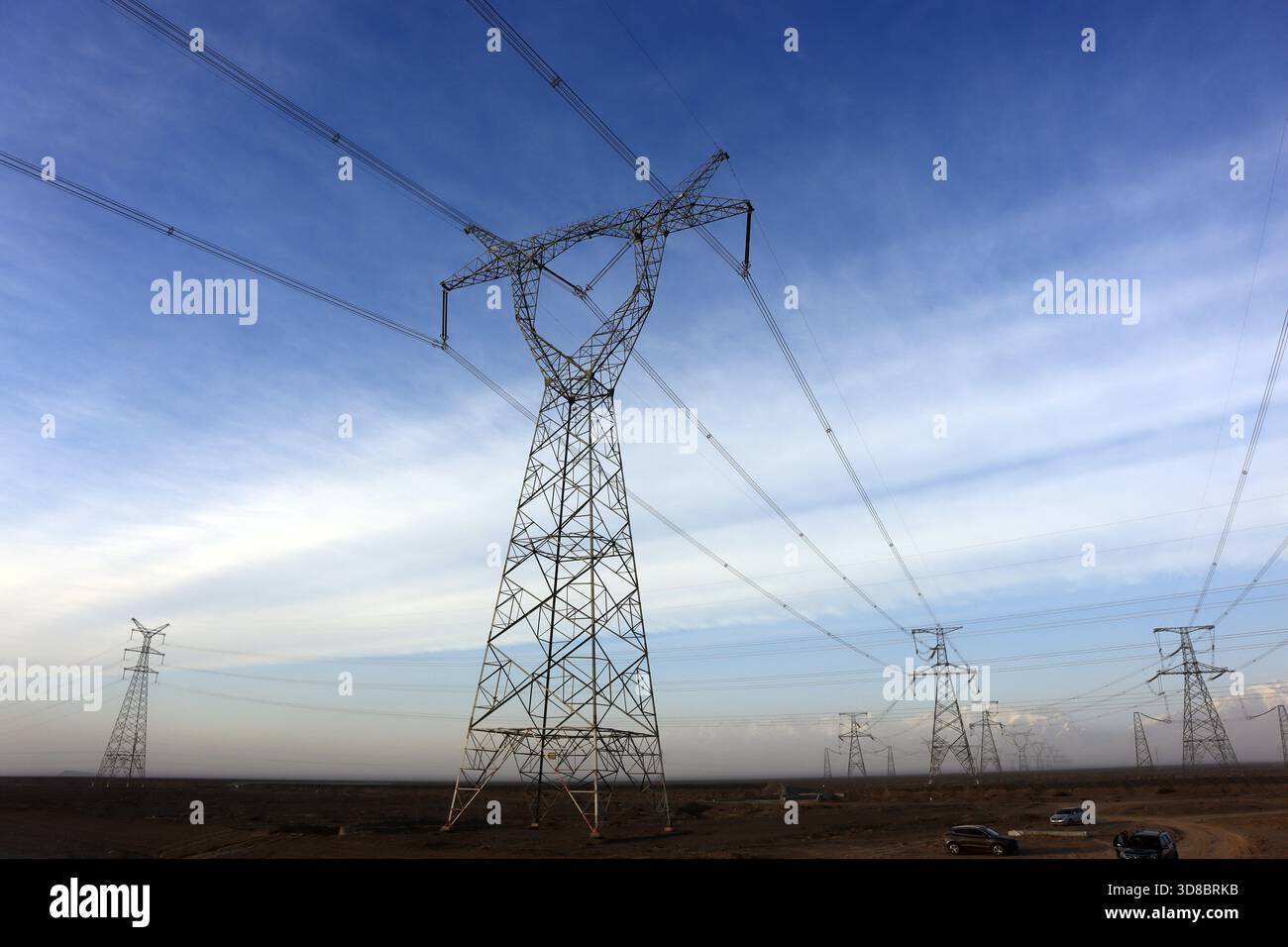 SHANGHAI, CHINA - NOVEMBER 29, 2025 - Landscape of À 800 kV High Voltage Direct Current ...