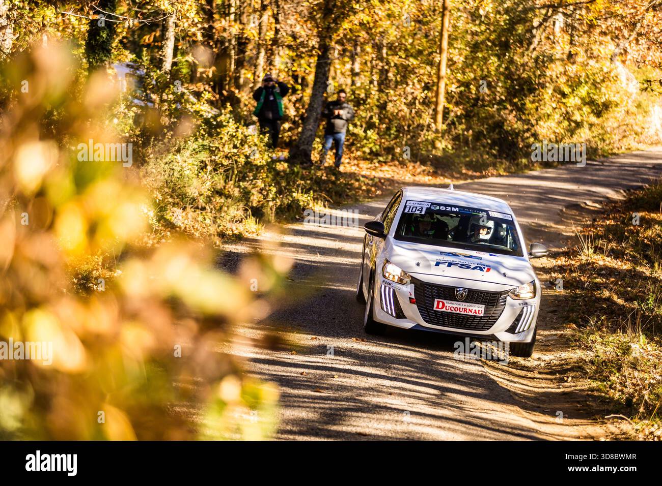 9th round of the Championnat de, France. , . des Rallyes 2025, from ...