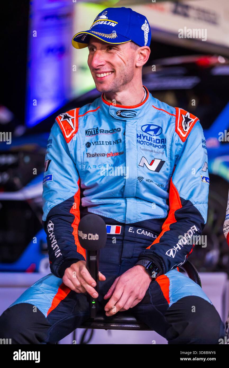 CAMILI Eric, DE LA HAYE Thibault, Hyundai i20N Rally2, 2C Competition ...