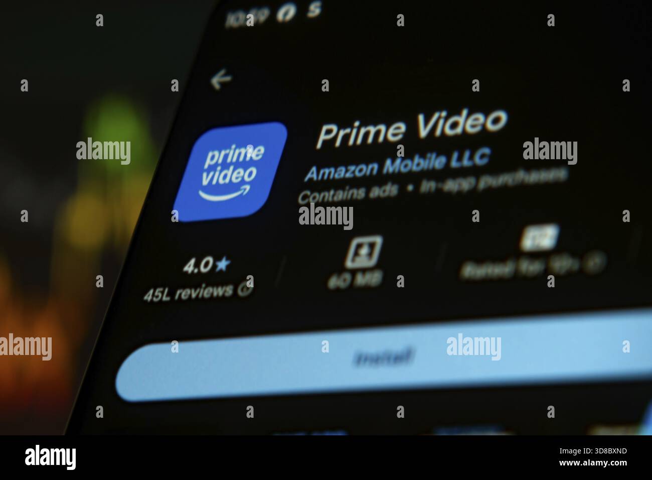 Prime video app interface hi-res stock photography and images - Alamy
