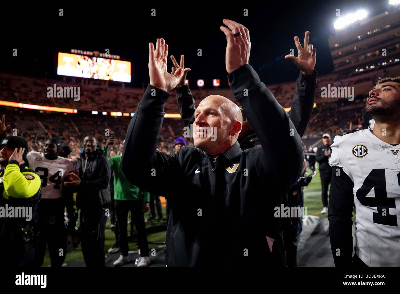 November 29, 2025, Knoxville, Tennessee, USA: Vanderbilt head coach ...