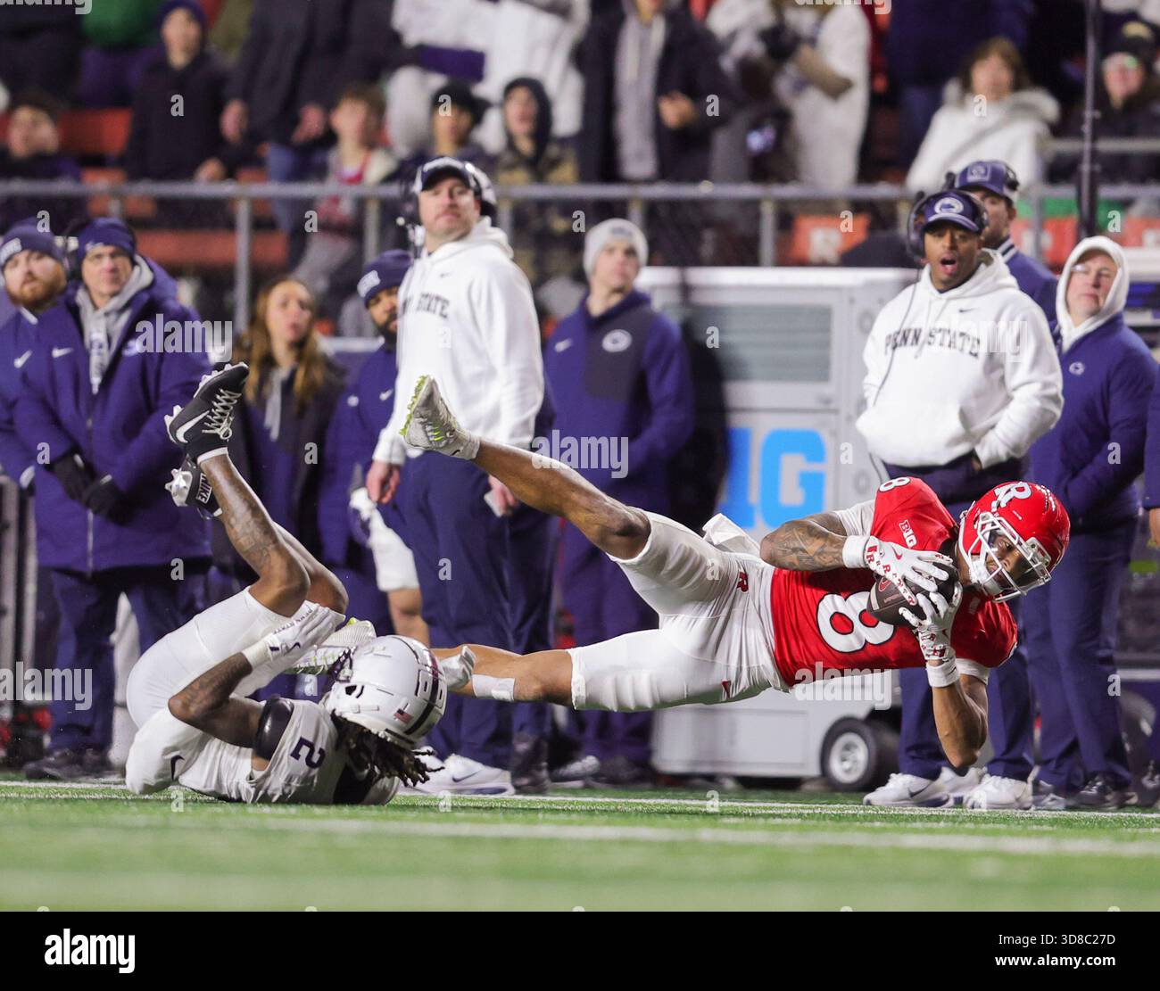 November 29, 2025, Piscataway, New Jersey, USA: Rutgers Scarlet Knights ...