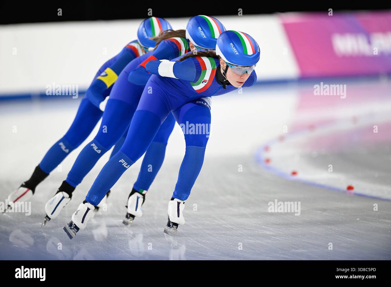 Milan, Italy November 29, 2025 ISU Junior Speed Skating World Cup 2025 ...