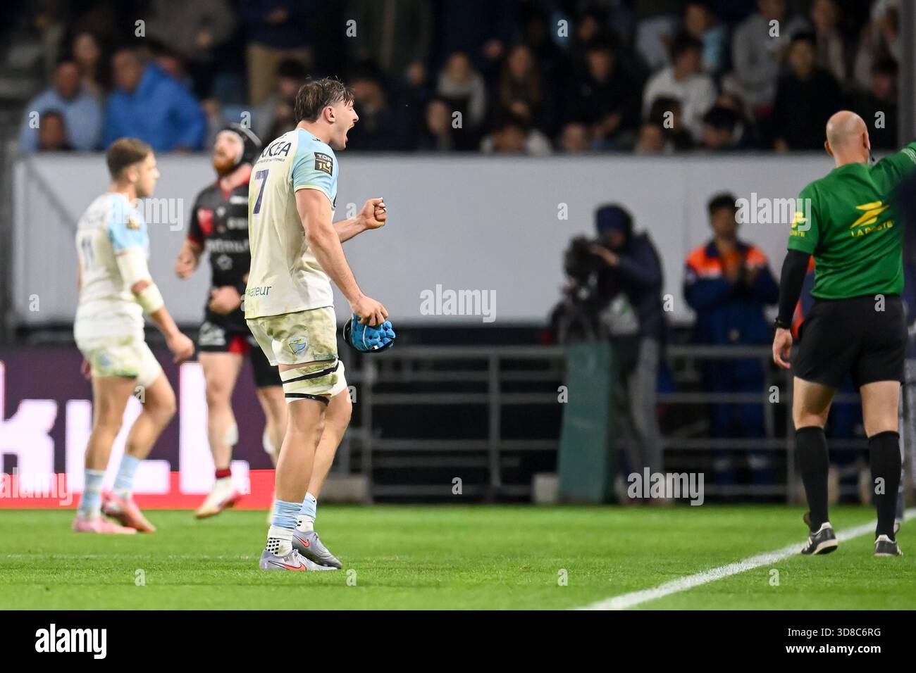 Esteban Capilla of Bayonne during the Top 14 match between Bayonne and ...
