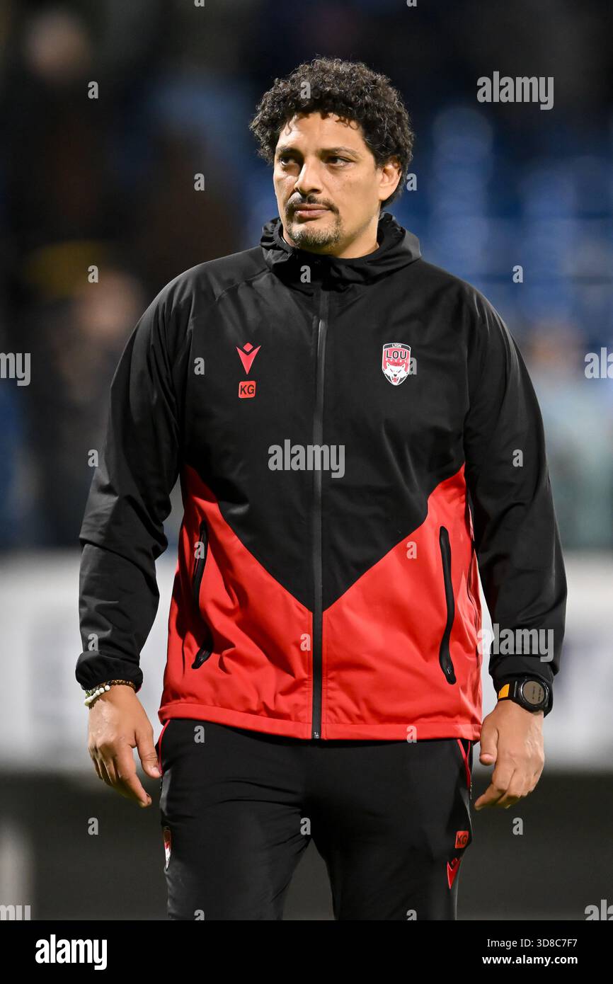 Karim Ghezal of Lyon during the Top 14 match between Bayonne and Lyon ...