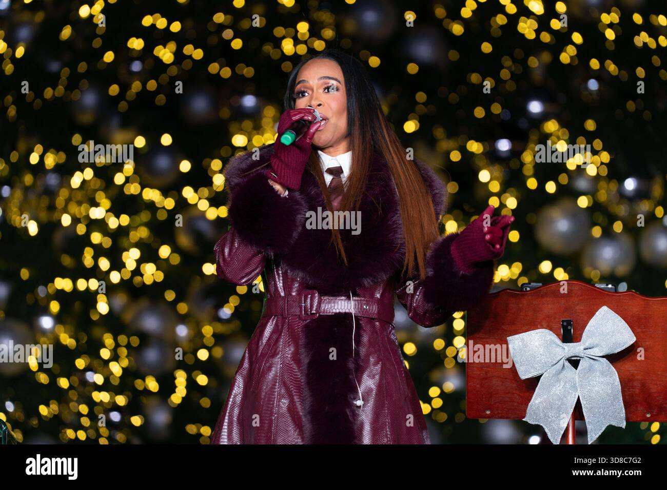 Grammy Award-winning singer Michelle Williams performs during the City ...