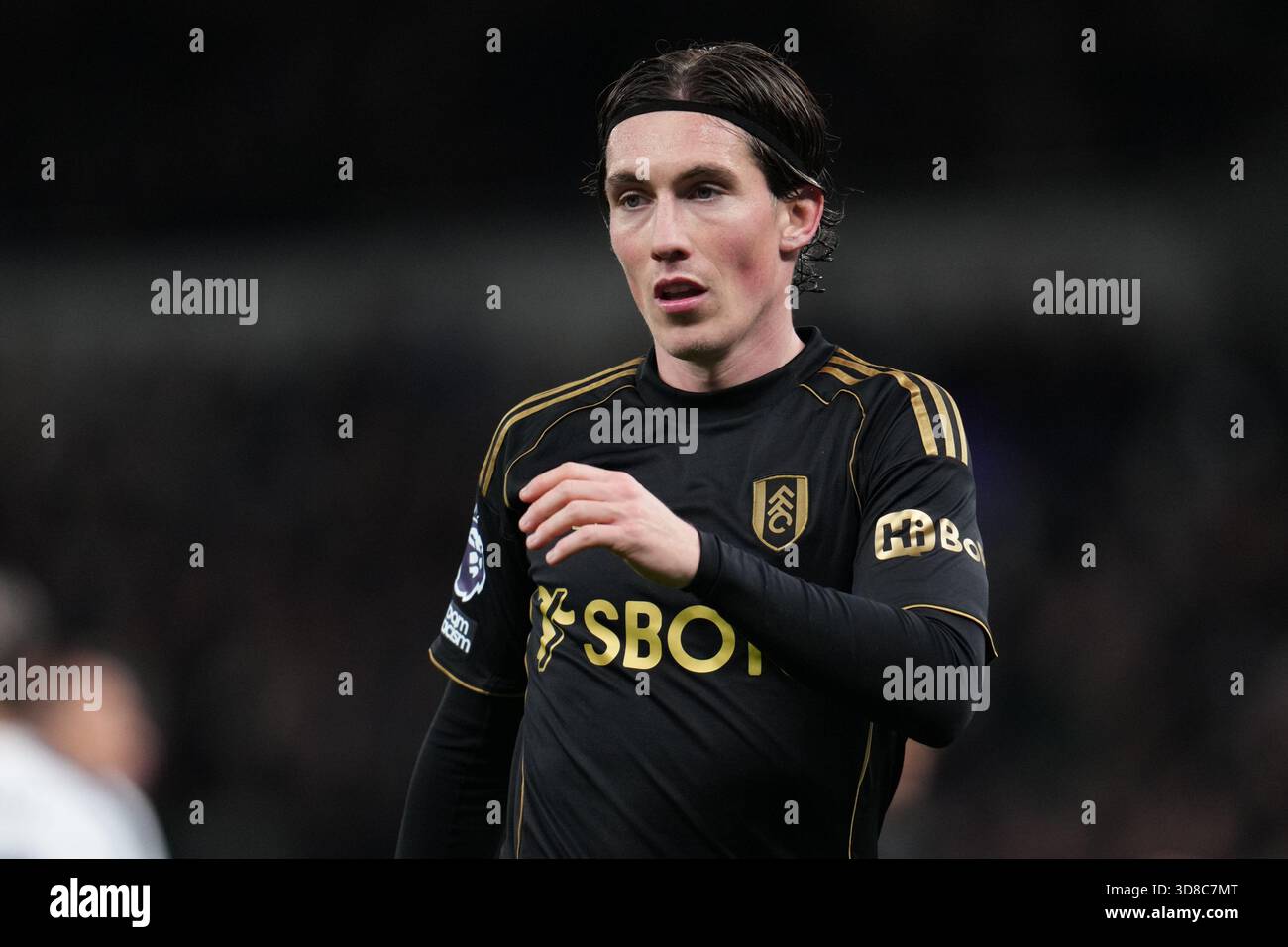 Harry Wilson of Fulham during the Premier League match Tottenham ...