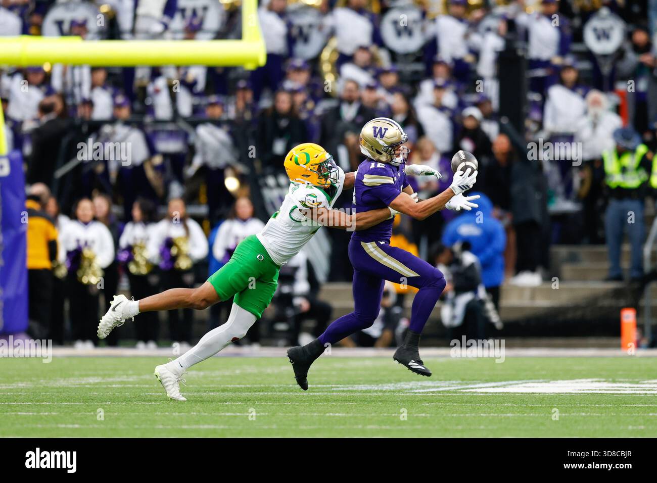 SEATTLE, WA - NOVEMBER 29: Wide receiver Denzel Boston #12 of the ...