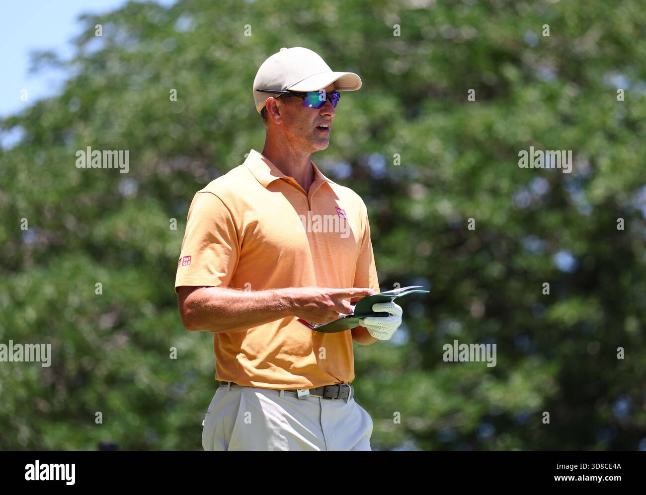 Australia's Adam Scott during the Final Round of the Australian PGA ...