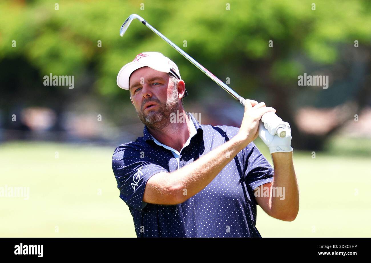 Australia's Marc Leishman during the Final Round of the Australian PGA ...