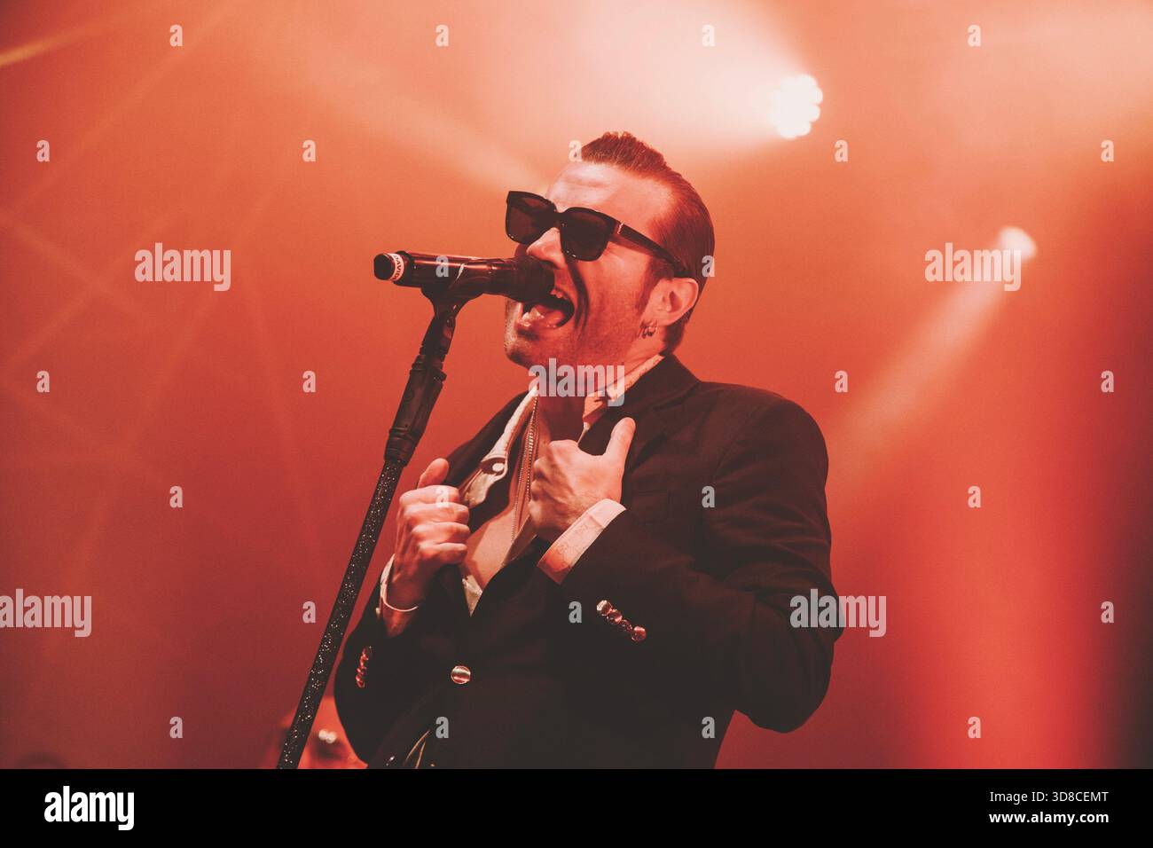 Davide Petrella, known by his stage name Tropico, performs live at ...