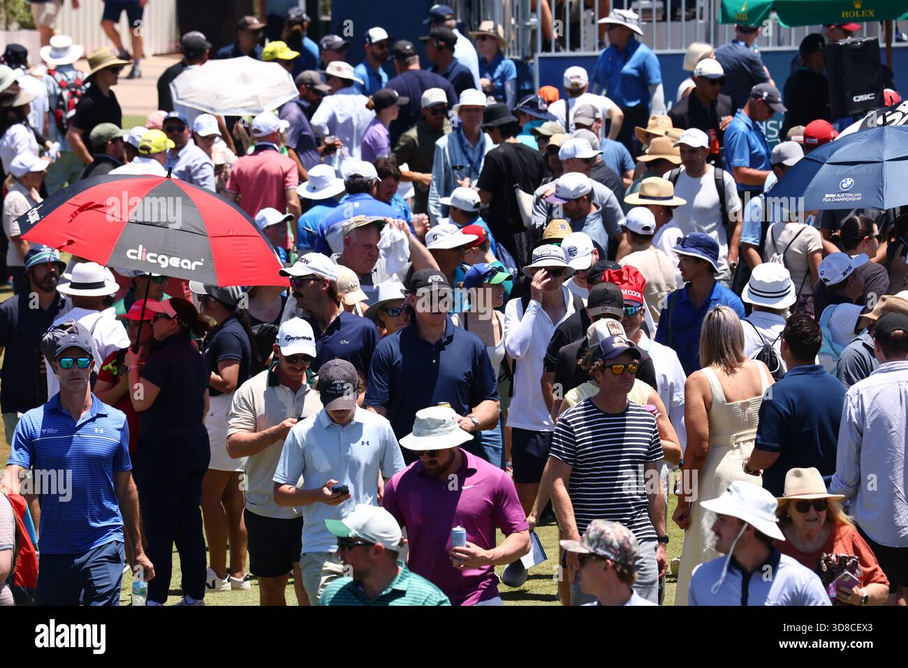 Crowds during the Final Round of the Australian PGA Championship at ...