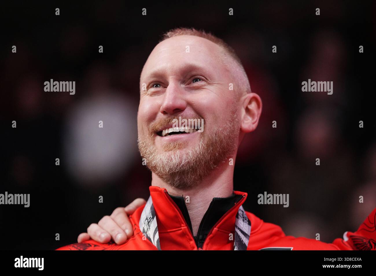 Team Jacobs skip Brad Jacobs celebrates winning the Canadian Olympic ...