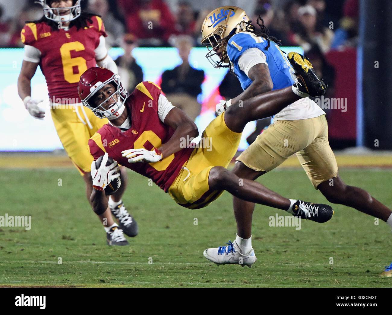LOS ANGELES, CA - NOVEMBER 29: USC Trojans wide receiver Ja'Kobi Lane ...