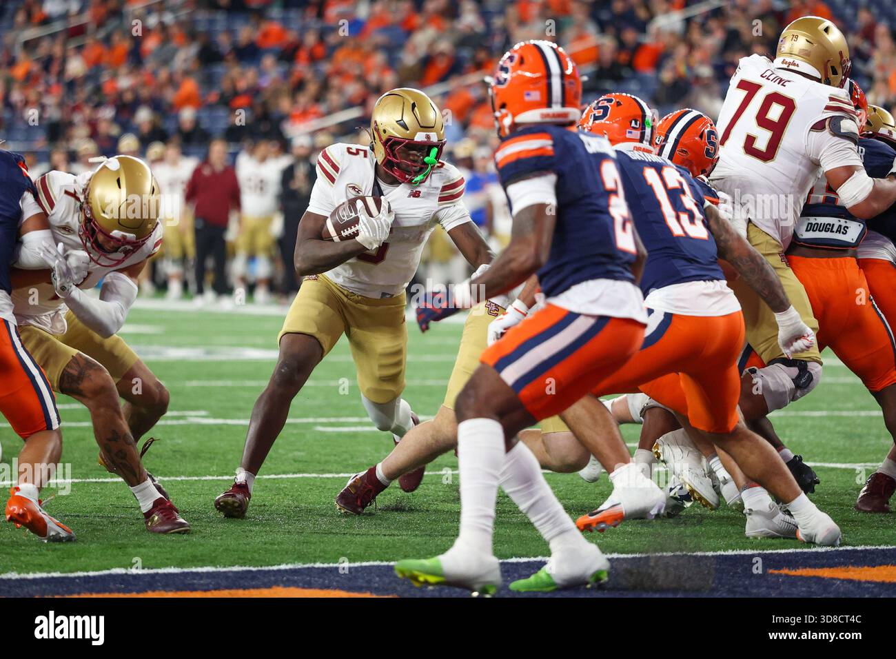 November 29th 2025: Boston College Eagles running back Jordan McDonald ...