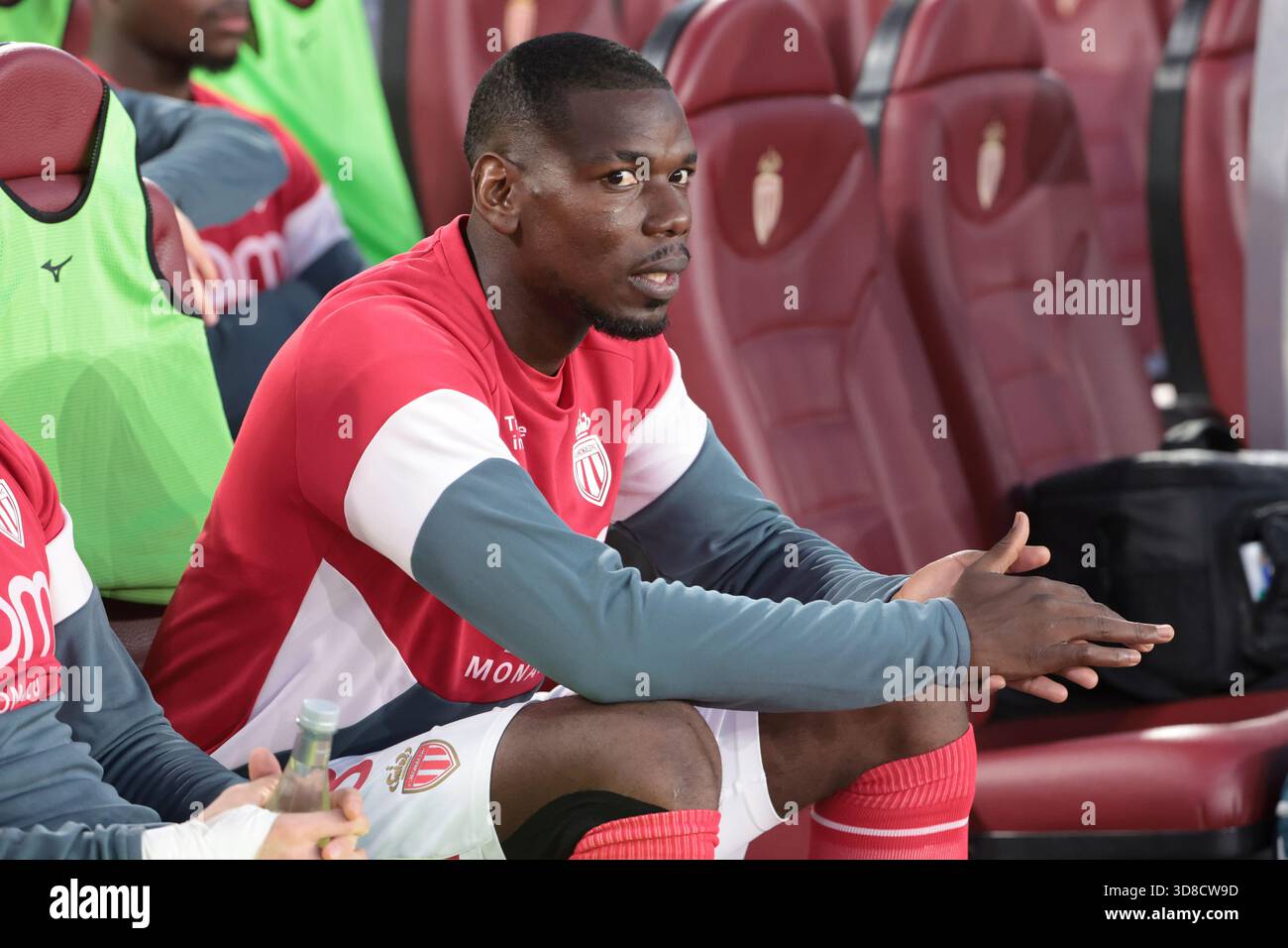 Paul Pogba of Monaco during the French championship Ligue 1 football ...
