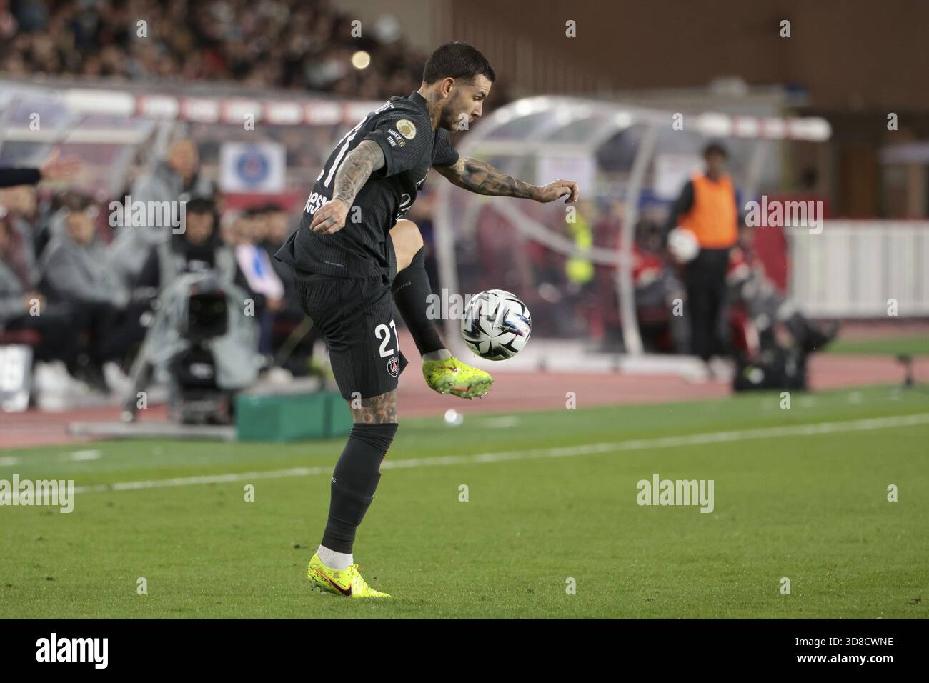 Lucas Hernandez of PSG during the French championship Ligue 1 football ...