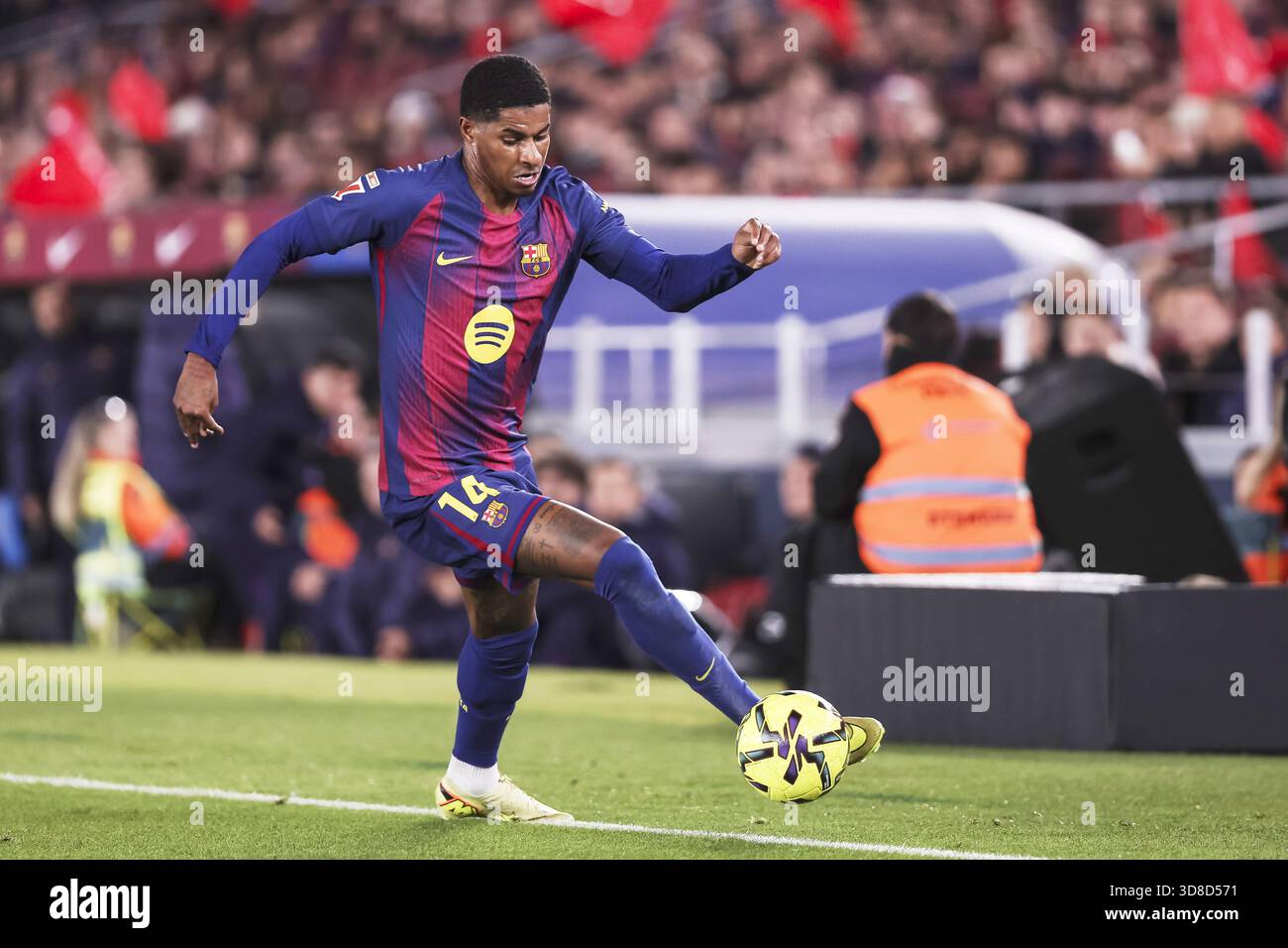 Marcus Rashford of FC Barcelona during the Spanish championship LaLiga ...