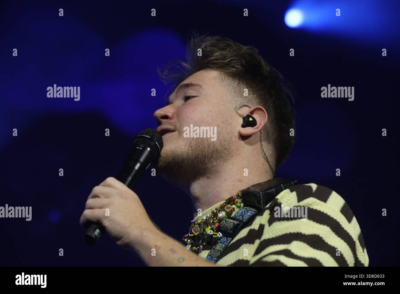 ROME ITALYNOVEMBER 29 2025 ALFA LIVE AT ROMA Italian singer Alfa ...