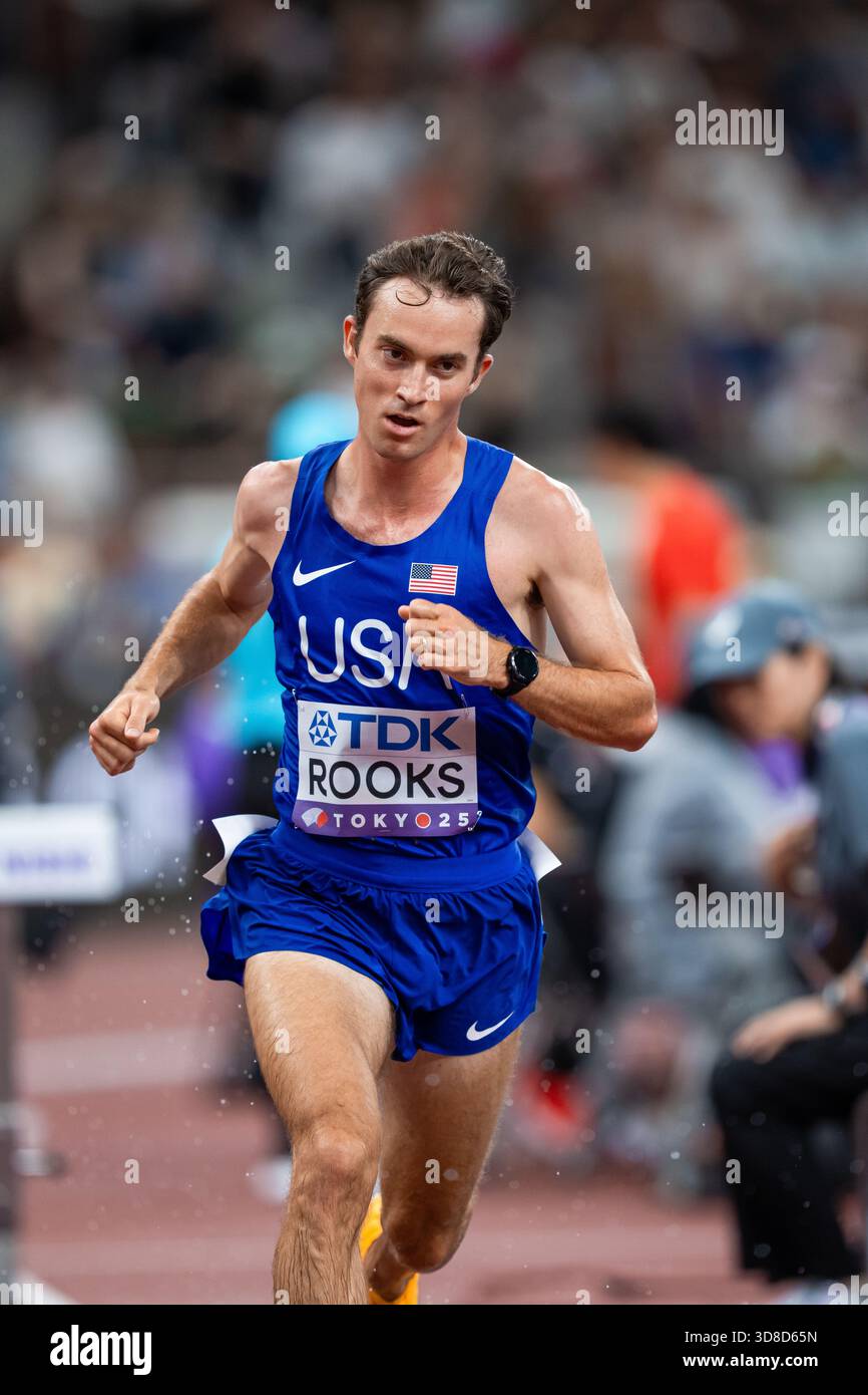 Kenneth Rooks participating in the World Athletics Championships in ...