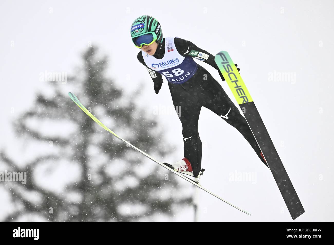 FALUN, SWEDEN 20251130Yuki Ito, Japan, jumps in the Women's Ski Jumping ...