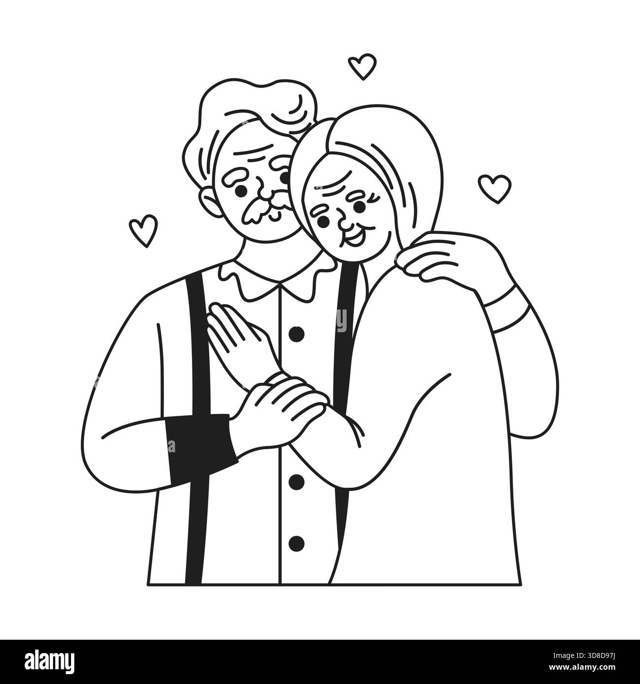 Intimacy harmony Black and White Stock Photos & Images - Alamy