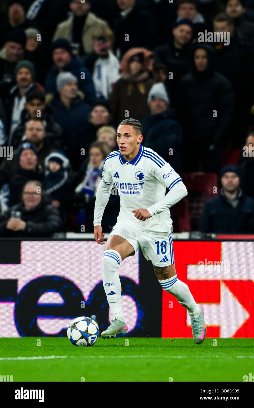 16 (FCK) - Robert Silva. Champions League - League Phase - FC København ...