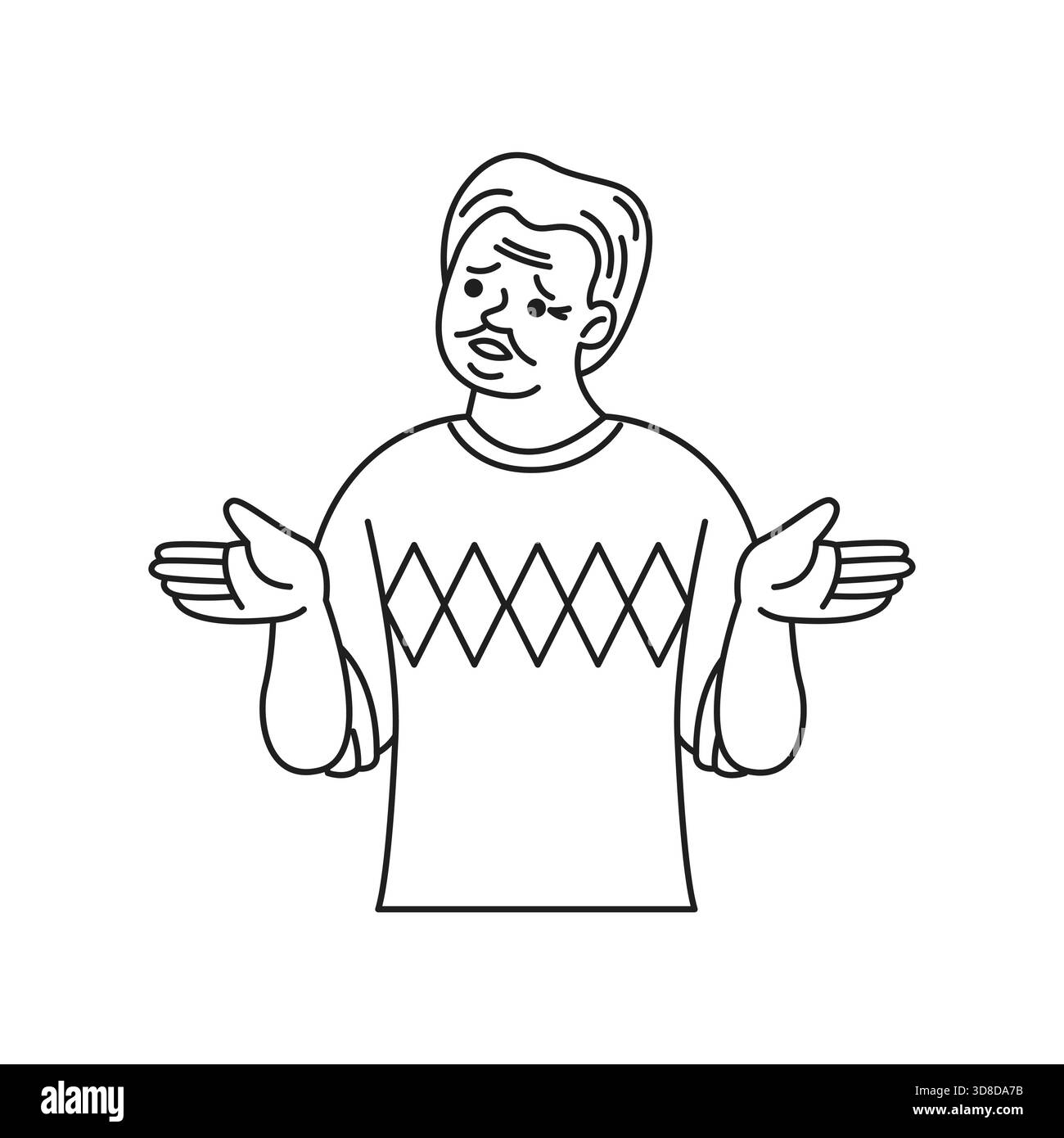 Mustache wears Black and White Stock Photos & Images - Alamy