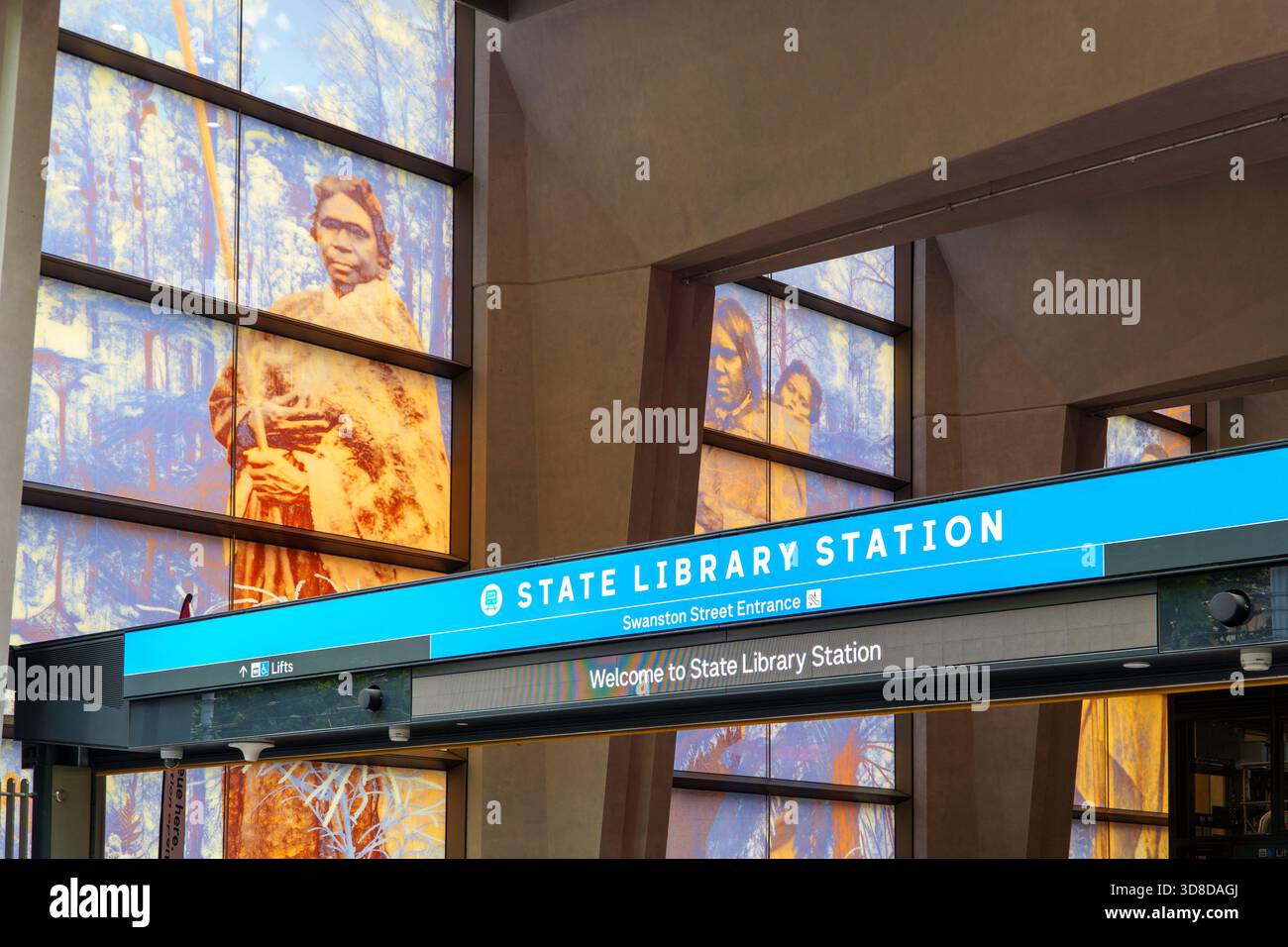 Melbourne, VIC, Australia. November 30, 2025. - State Library Station ...