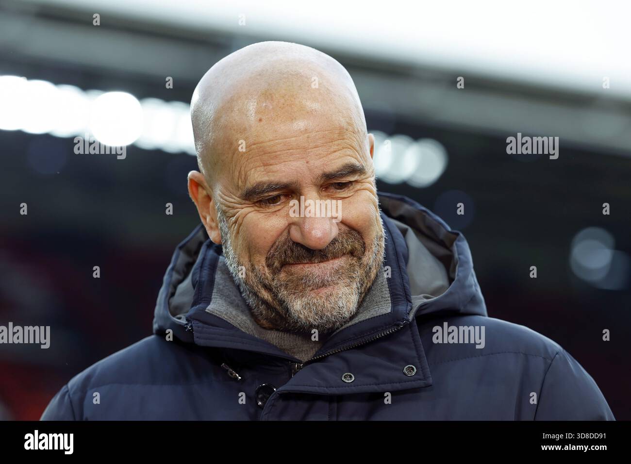 EINDHOVEN - (L-R) PSV Eindhoven coach Peter Bosz before the Dutch ...