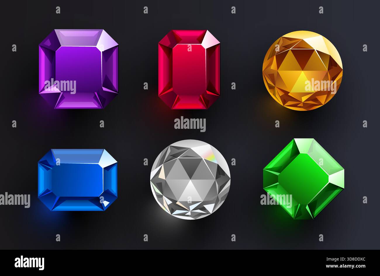 Natural gemstone sapphire sapphire Stock Vector Images - Alamy