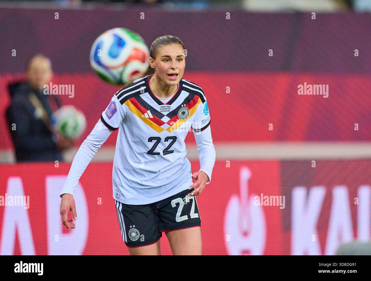 Jule Brand of Germany in the Women s Nations League 2025 Final first ...