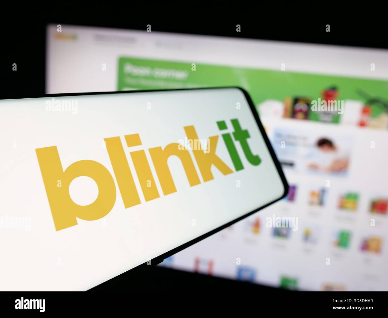 In this photo illustration, a smartphone with the logo of Indian ...