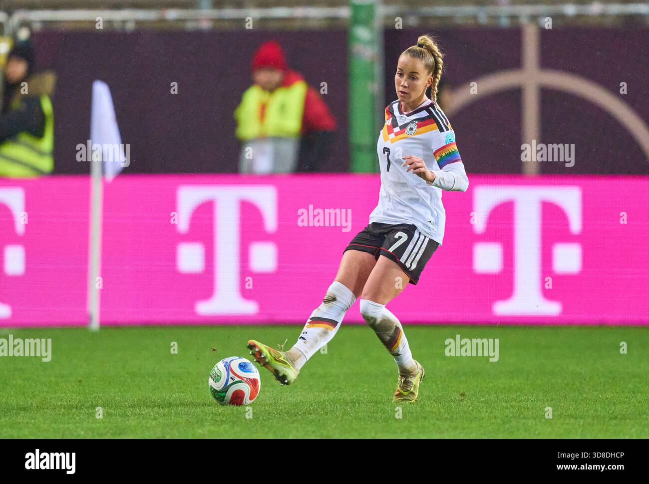 Giulia Gwinn of Germany in the Women's Nations League 2025 Final first ...