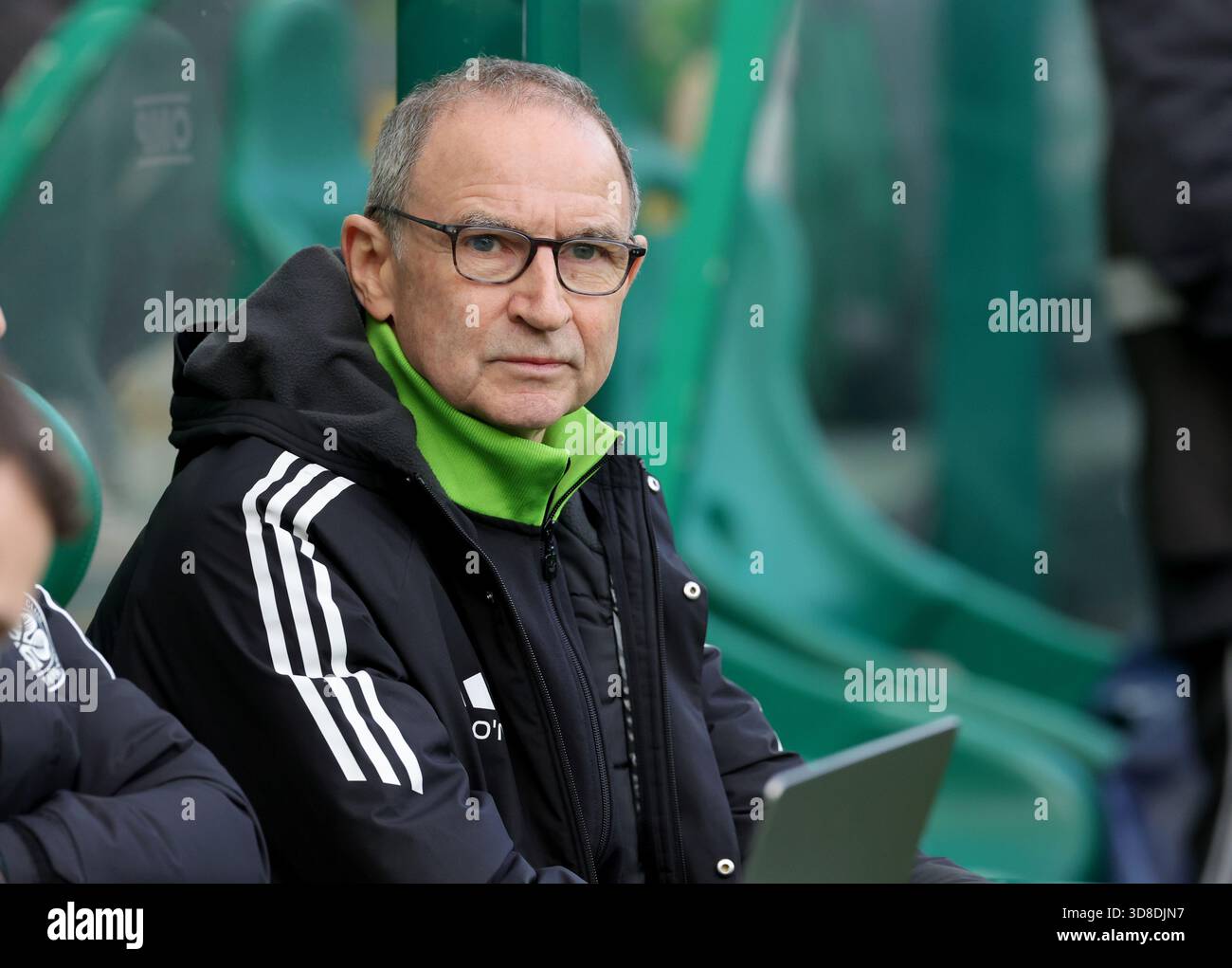 Celtic interim manager Martin O'Neill during the William Hill ...
