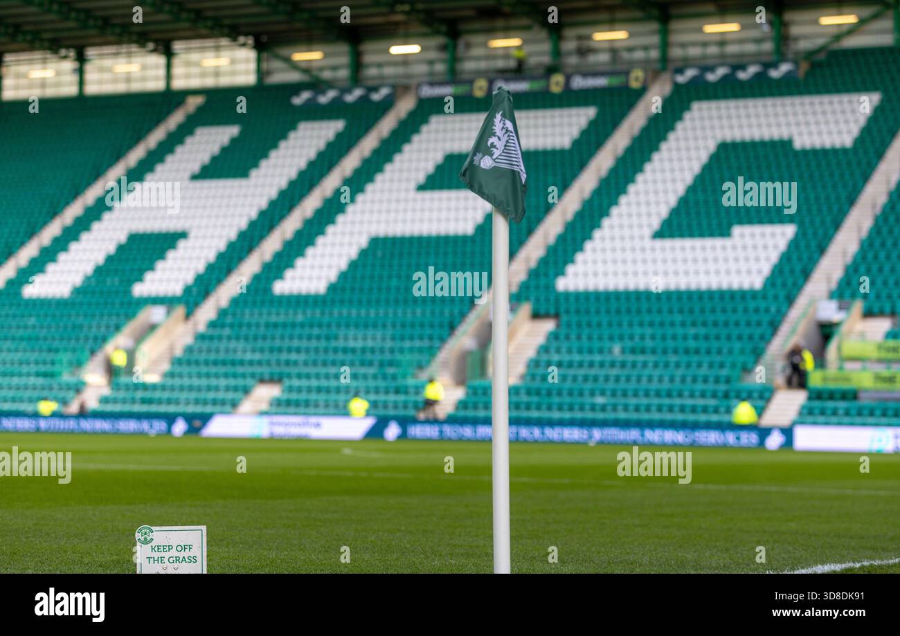 30th November 2025; Easter Road, Edinburgh, Scotland: Scottish Premiership Football, Hibernian ...