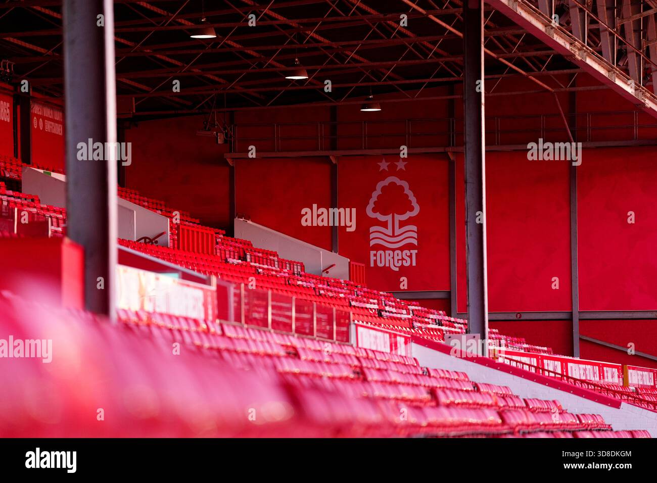 A view inside the stadium before the Premier League match at the City ...