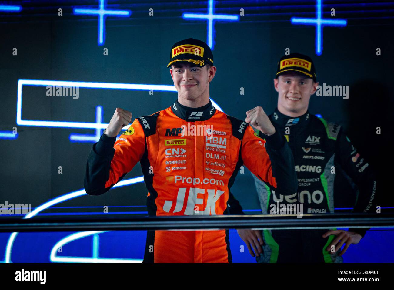 VERSCHOOR Ricard (nld), MP Motorsport, Dallara F2 2024, portrait during ...