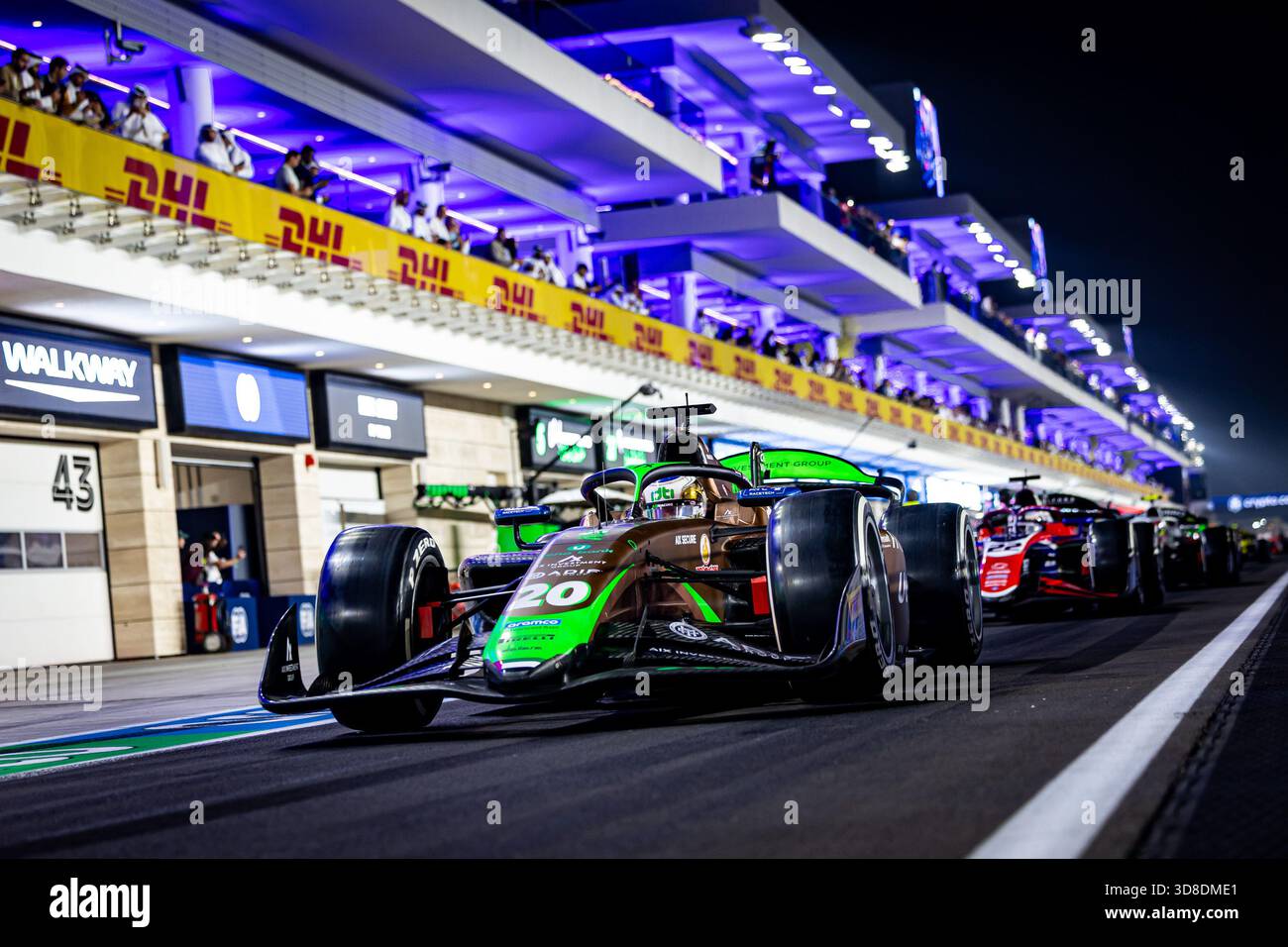 20 DURKSEN Joshua (par), AIX Racing, Dallara F2 2024, action during the ...