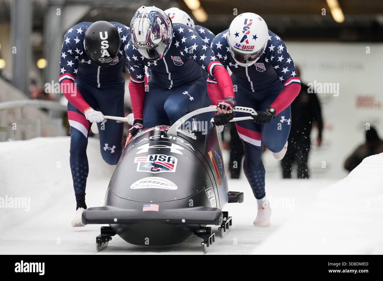 Kristopher Horn, Carsten Vissering, Hunter Powell and Caleb Furnell, of ...